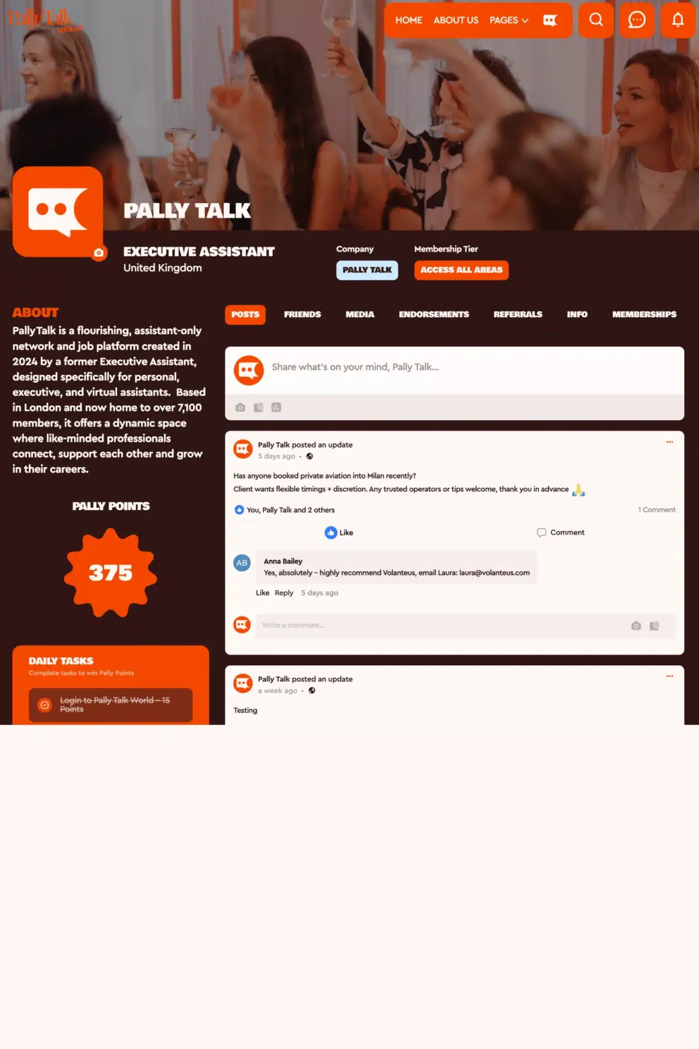 Pally Talk - The world's largest assistant community